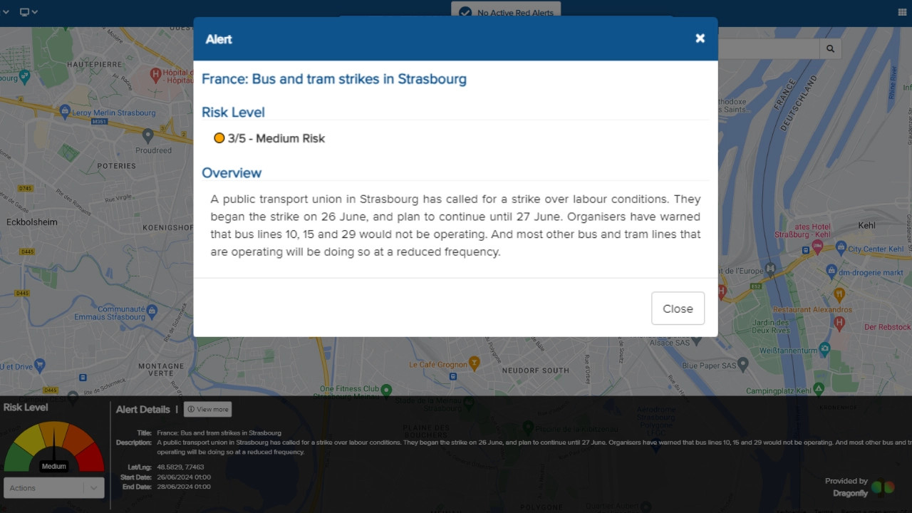 Vismo - Dragonfly & Vismo Partner for Travel Risk Management | US